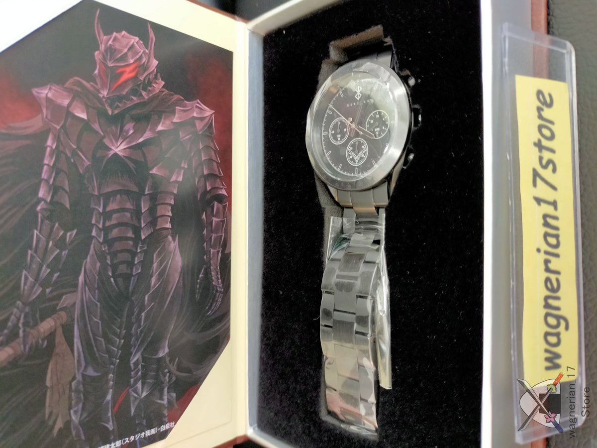 Berserk Chronograph Watch Natural Diamond All Black Limited 500 ...