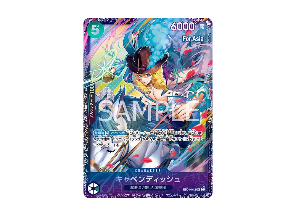 Cavendish SR [EB01-012](Flagship Battle Top 8 Souvenirs) – wagnerian17store