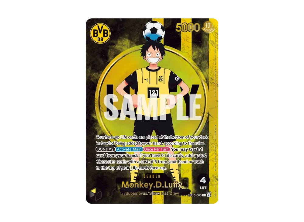 Monkey.D.Luffy L [ST13-003] [EN] BVB x ONE PIECE Matchday 2025 ...